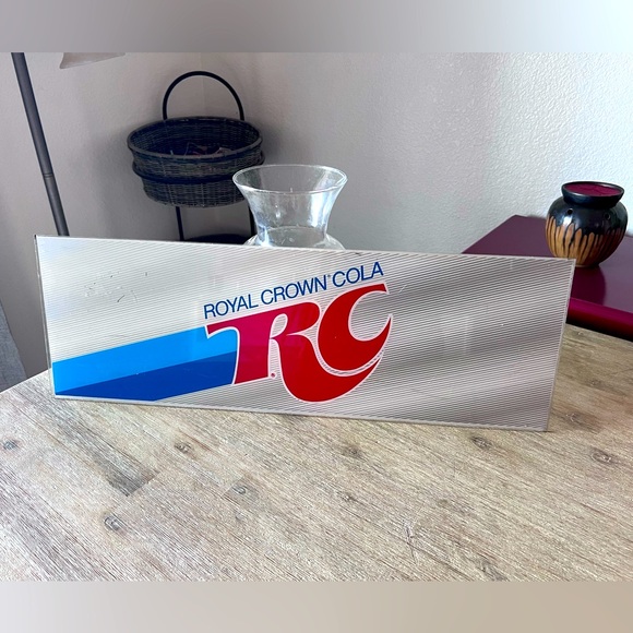 Royal Crown Cola | Wall Decor | Rare Vintage Rc Cola Royal Crown Soda ...